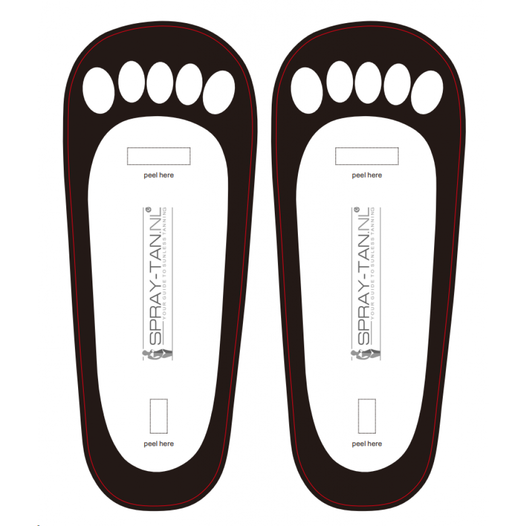 Sticky feet | Spray Tan Nederland